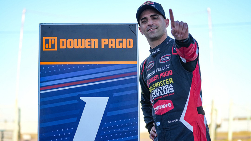 Una sola vuelta le bastó a Facundo Chapur para hacer la pole