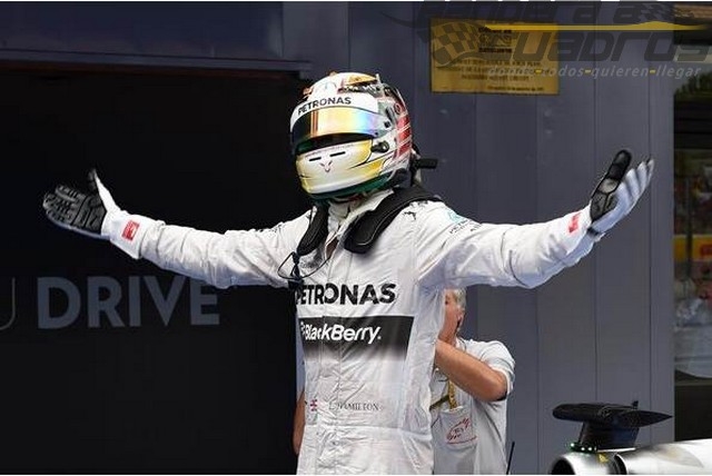 Hamilton ganó y es el nuevo puntero